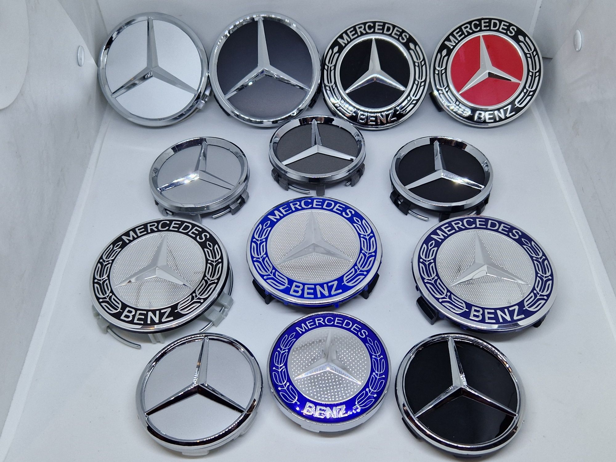 Ковпачки/заглушки Mercedes-Benz/Колпачки Мерседес на литі диски: 100 ...