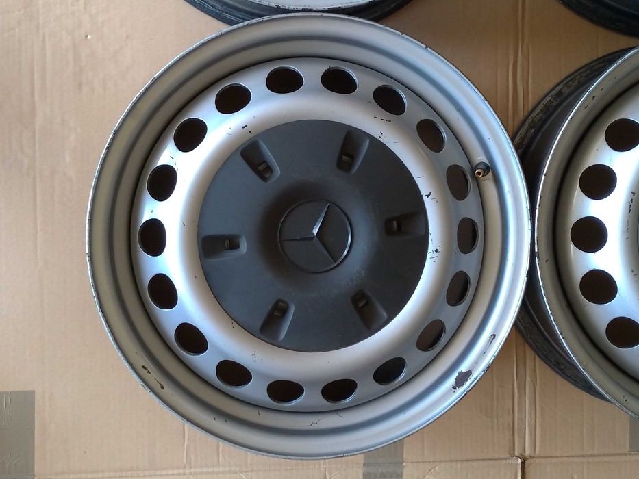 4 Jantes R16 Mercedes Sprinter 213CDI 3T. (W906). 5,5Jx16H2 Chaves ...