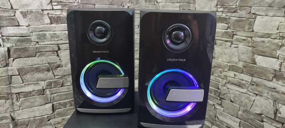 Акустика 2.1 GOLDEN FIELD LA-161G/49Вт/USB/Bluetooth/подсветка: 2 000 грн. - Акустичні системи ...