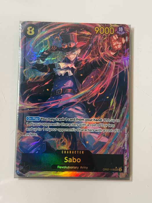 Sabo (Parallel) - One Piece TCG (OP07) Zielona Góra • OLX.pl