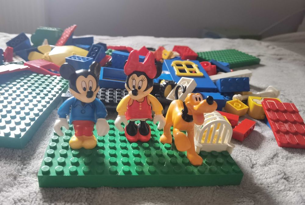 Klocki lego 2000 rok Myszka Miki Disneya 4167 posiadłość Mickeya retro ...
