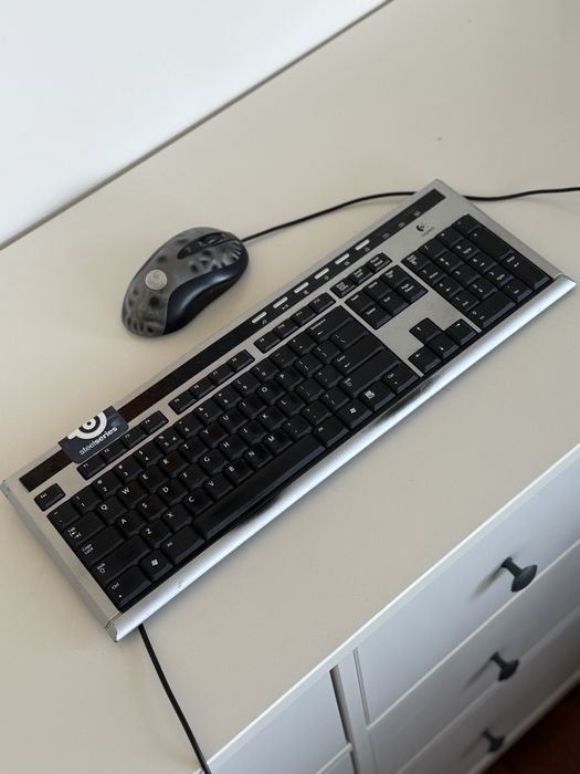 Logitech MX518 + Ultra X Premium Keybord vintage! Warszawa Białołęka ...