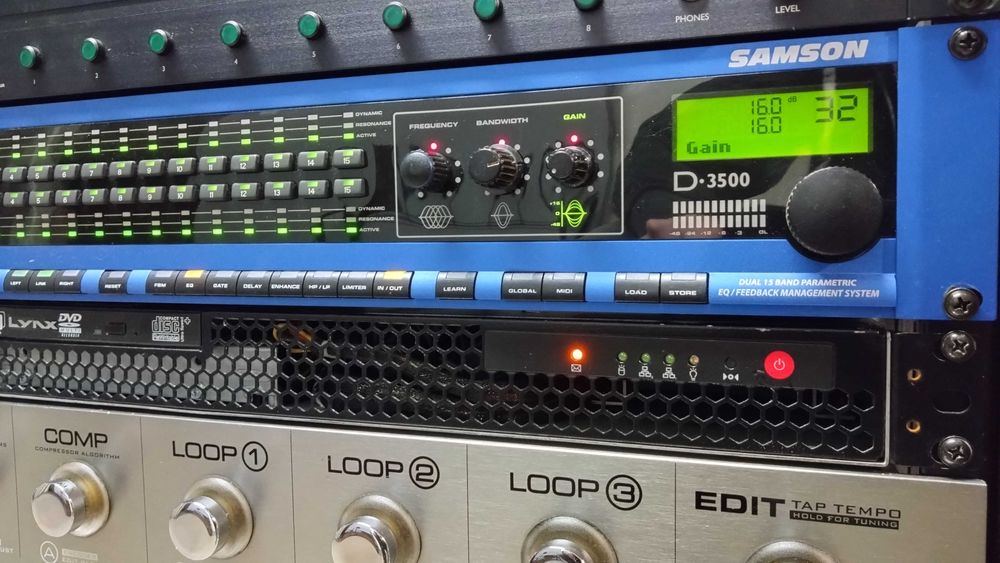 SAMSON D-3500 - Kombajn studyjny / estradowy RACK Dobrołęka • OLX.pl