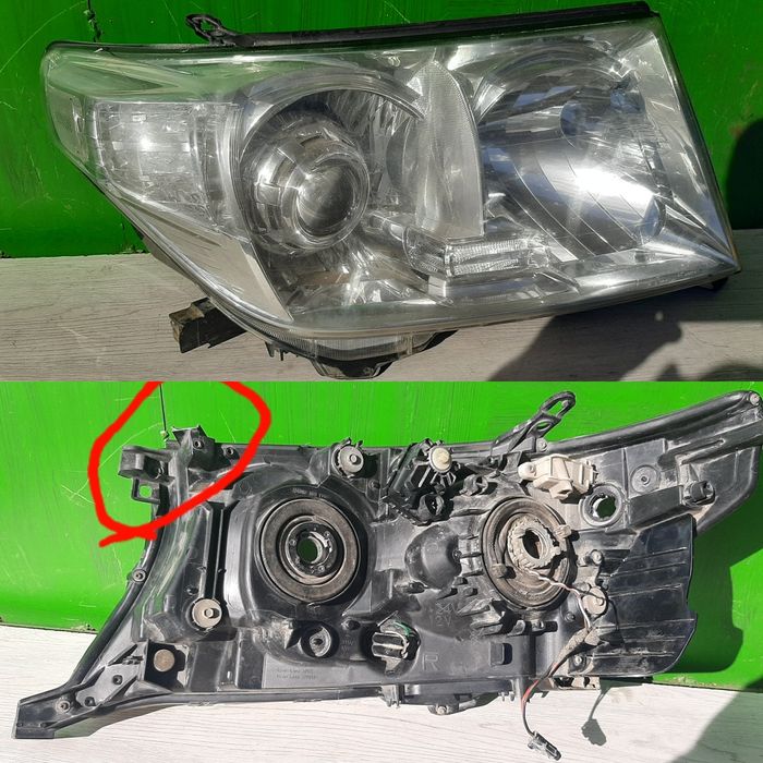Фара Toyota Land Cruiser 200 Тойота Ленд Крузер 200 Рестайлінг Дорест ...