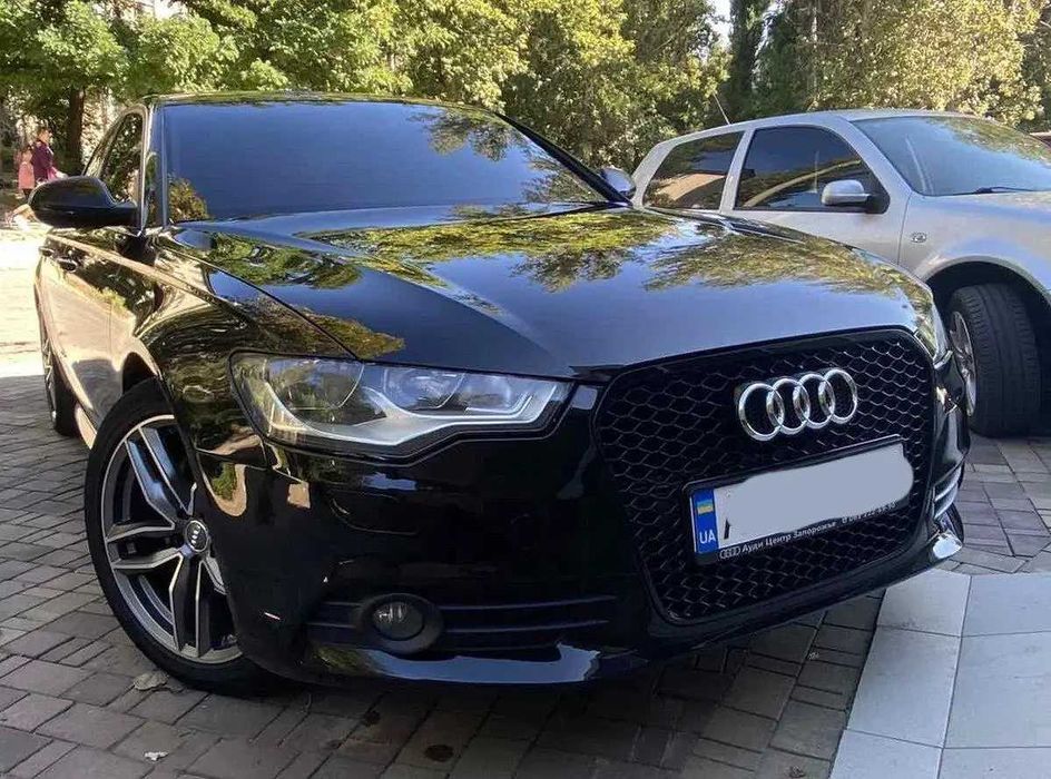 Решетка радиатора Audi A6 C6 C7 (05-18) стиль S6 RS6 Ауди А6 С6 С7: 160 $ - Решітка радіатора ...