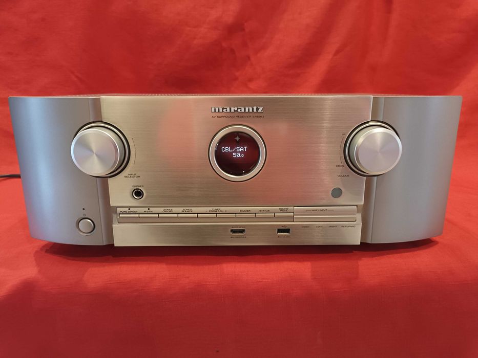 Amplituner Marantz Sr 5013 srebrny, pełny zestaw. Kawnice • OLX.pl