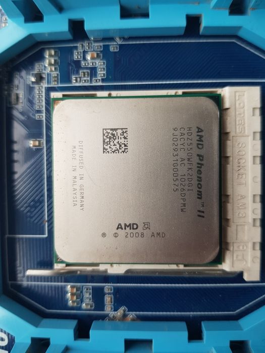 Продам комплект gigabyte AM3 + AMD Phenom II 550/955 + DDR3 8GB: 900 ...