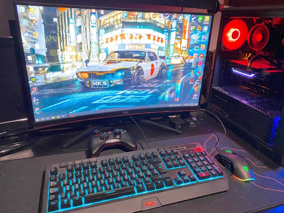 Setup gaming completo Portimão • OLX Portugal