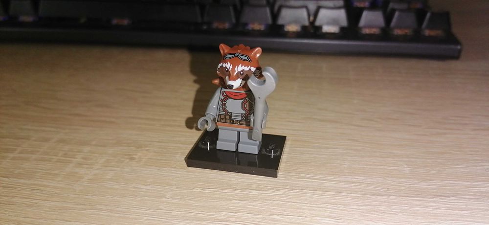 Lego Minifigurka Marvel Super Heroes Rocket Raccoon sh742 Ciechanów ...