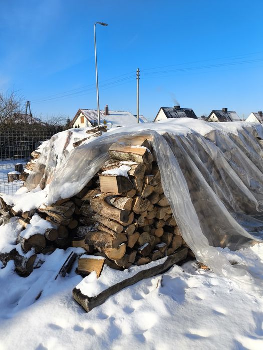Drewno kominkowe opałowe sosna, dąb,olcha, brzoza,akacja transport ...