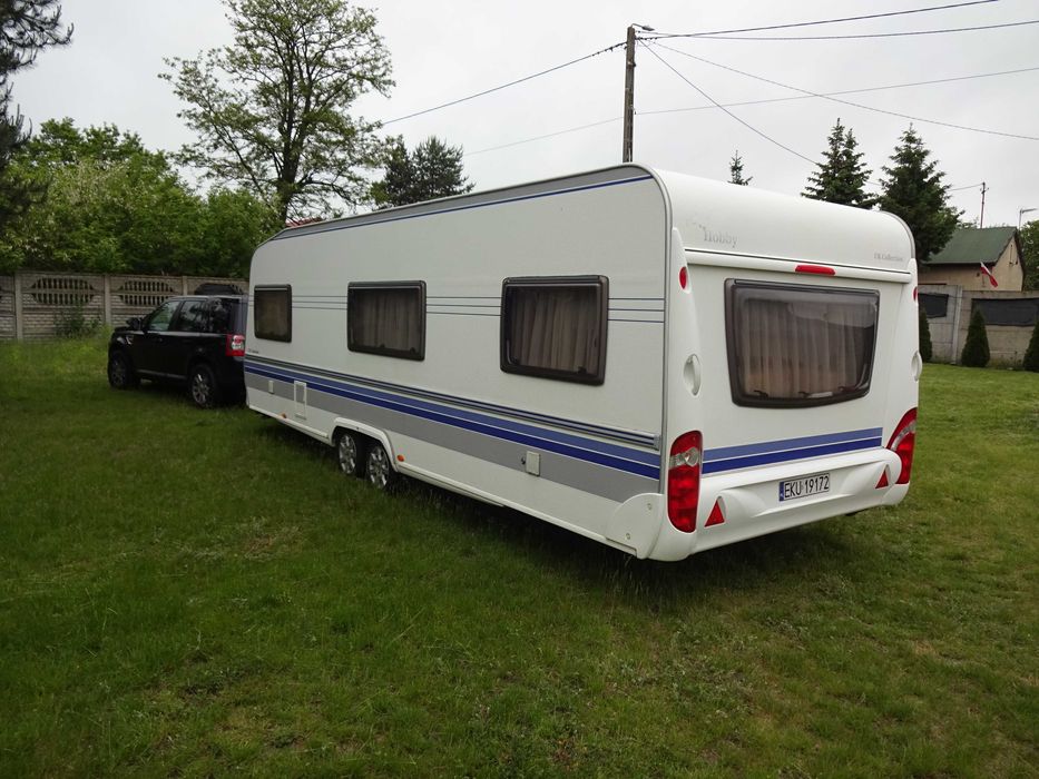 Hobby 640 SMF 5-osob. 2007r + duzy namiot Kutno • OLX.pl