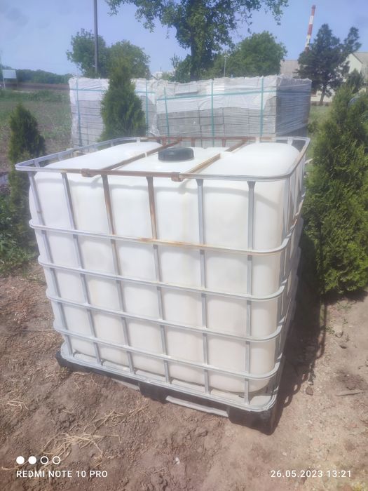 Mauzer 1000l zbiornik plastikowy Możliwy transport. Inowrocław • OLX.pl