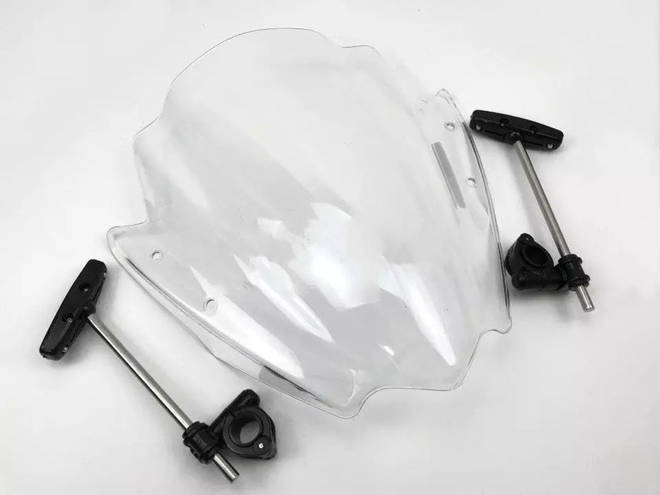 Универсальный мото ветровик, обтекатель, ветровое стекло на мотоцикл: 1 ...