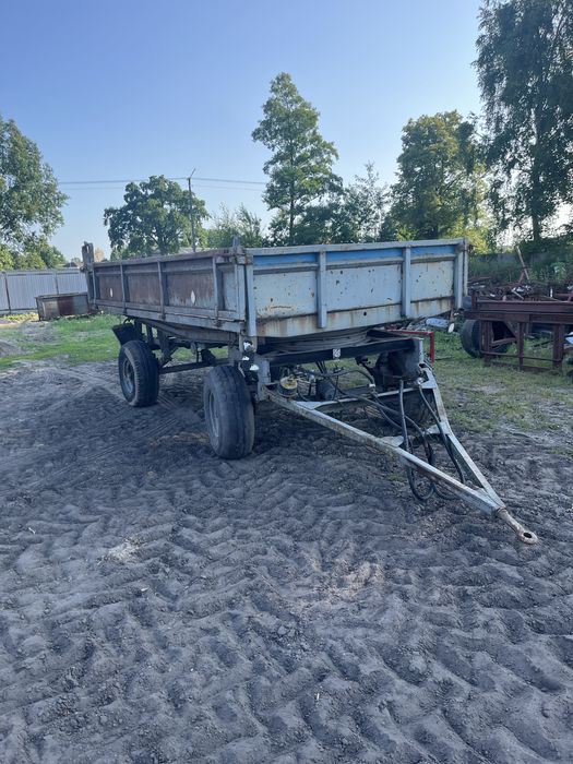 Przyczepa D47 trzystronna Wronów • OLX.pl