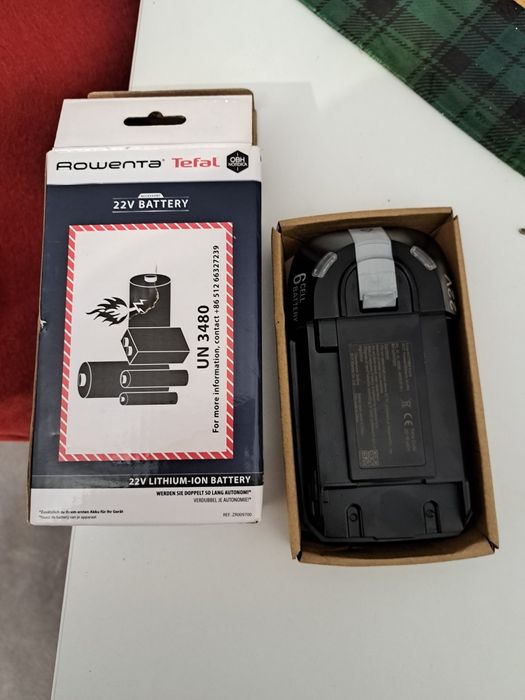 Akumulator LI-ION 22V odkurzacza Tefal X-Force Flex Gostyń • OLX.pl