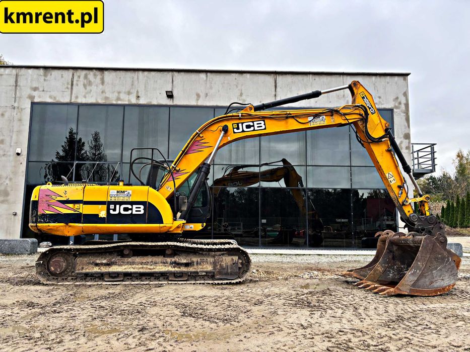 JCB JS 210 LC Koparka GĄSIENICOWA 175, 220, 235 CAT 318 LIEBHERR 918 ...