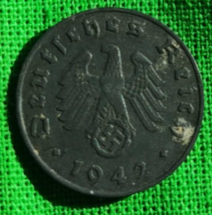 Moneta beznadziejna, orzeł swastyka III Rzesza Szczecin Centrum • OLX.pl