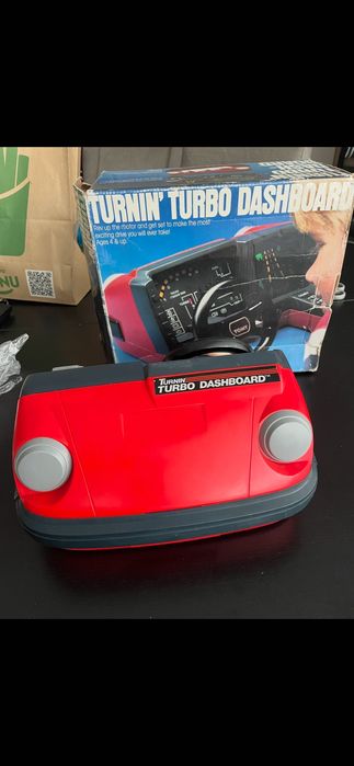 Tomy Turnin Turbo - kierownica zabawka lata 90 Gdańsk Suchanino • OLX.pl