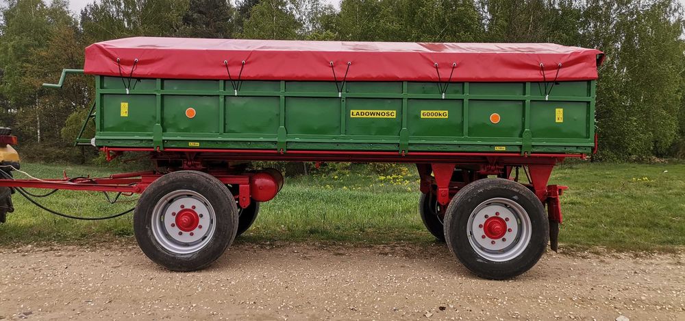 Przyczepa wywrotka thk5 (zasław d633 hl6011) Łubna Jakusy • OLX.pl