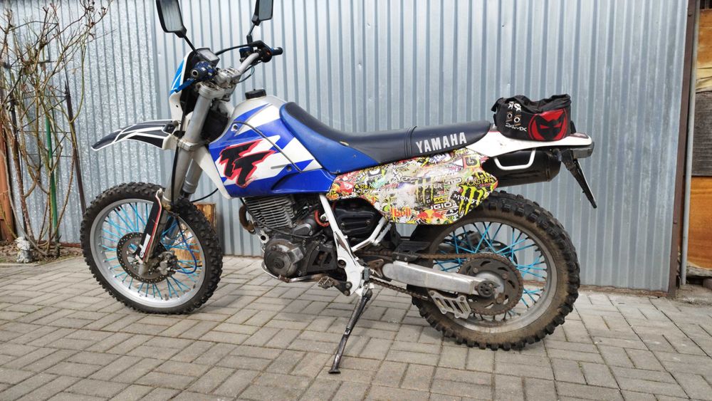 Yamaha TT 600 E Belgarda - uszkodzony na części. Zarejestrowany ...