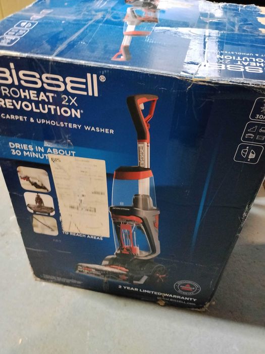 Odkurzacz piorący pionowy Bissell 1858N ProHeat X2 Revolution 800W ...