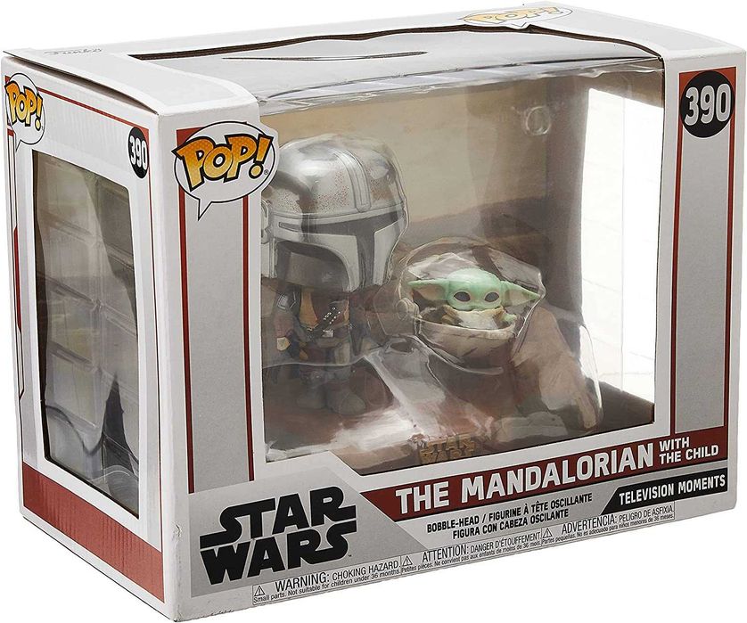 Funko Pop! фигурка с качающейся головой Мандалорец и Малыш Грогу: 1 099 ...