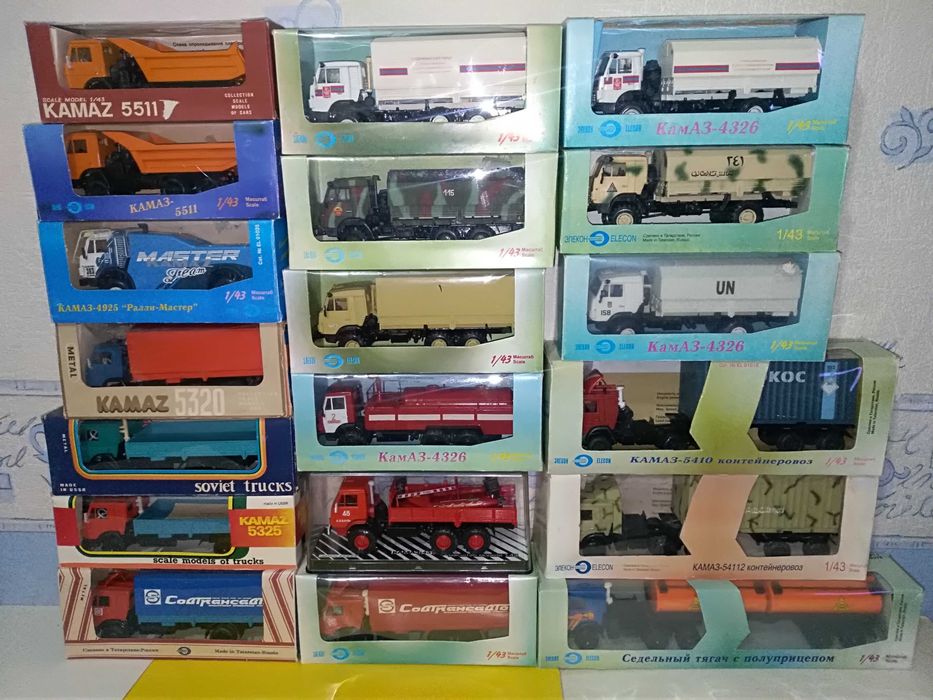 Коллекционные модели.Камаз.Элекон 1/43: 1 800 грн. - Колекціонування Запоріжжя на Olx