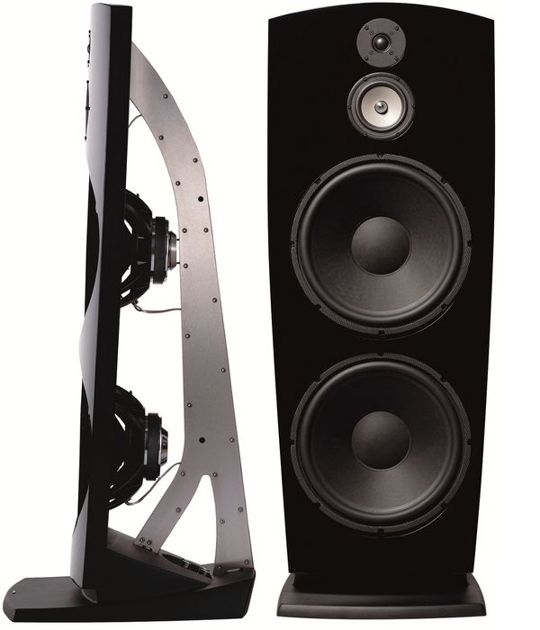 Okazja JAMO Reference 907 Piano Black design kolumny głośniki hi end ...