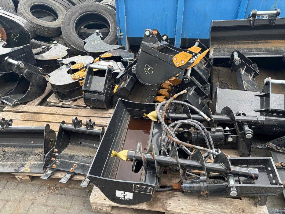 Łyżka do koparki minikoparki JCB Lehnhoff Yanmar Volvo Dossan Bobcat ...