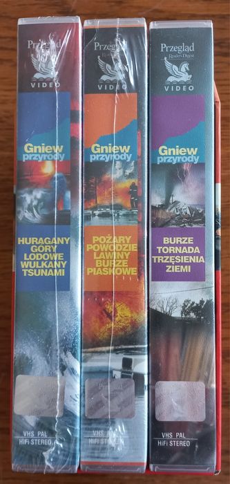 Kasety VHS, Gniew przyrody Zabrze • OLX.pl