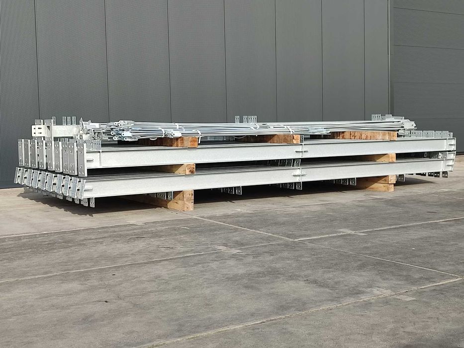 Konstrukcja stalowa ocynkowana magazyn 320 m2 (10m x 32m x 5m) NOWA ...