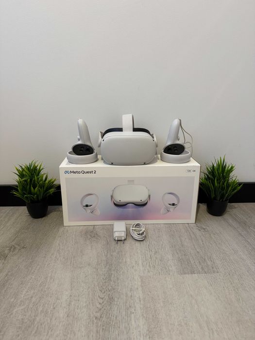 Gogle Meta oculus quest 2 II 128GB VR wirtualna rzeczywistość Zestaw ...