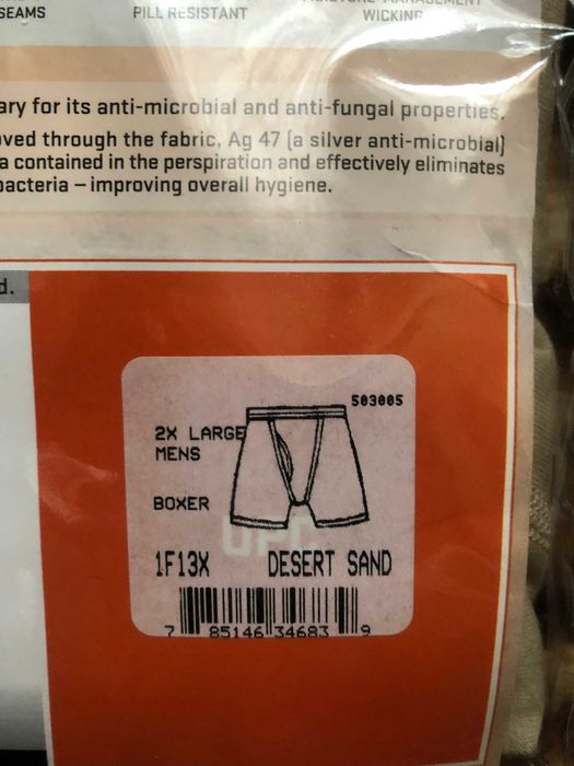 Вогнестійки труси XGO Phase FR Boxer Brief (FR1): 475 грн. - Труси ...