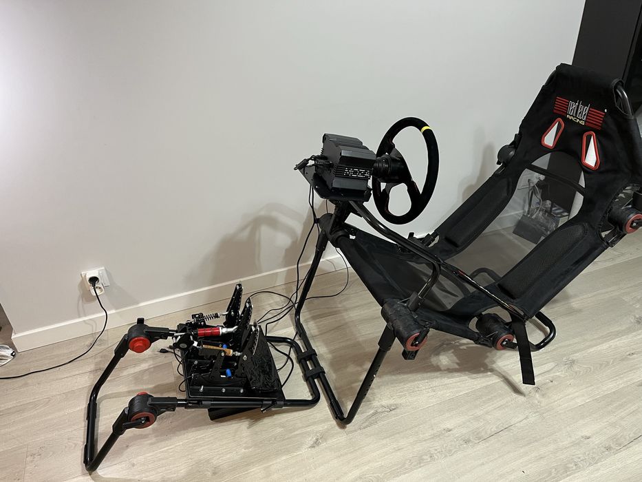 Sim rig symulator f1 moza r9 next level racing SKŁADANY Warszawa Wola ...