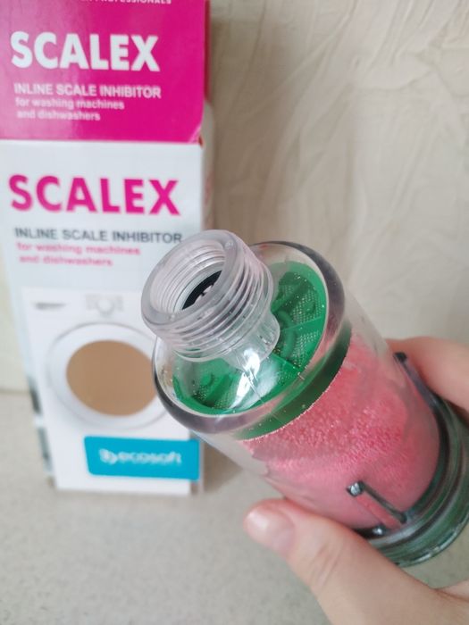 Фільтр від накипу Ecosoft Scalex для пральних та посудомийних машин 270 грн Фільтри для води