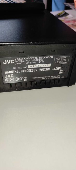 Video cassete JVC São Felix da Marinha • OLX.pt