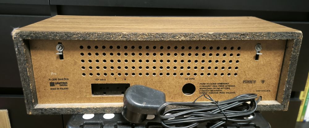 Unitra Radio Śnieżka R-206 Przestrojone Bogatynia Centrum • OLX.pl