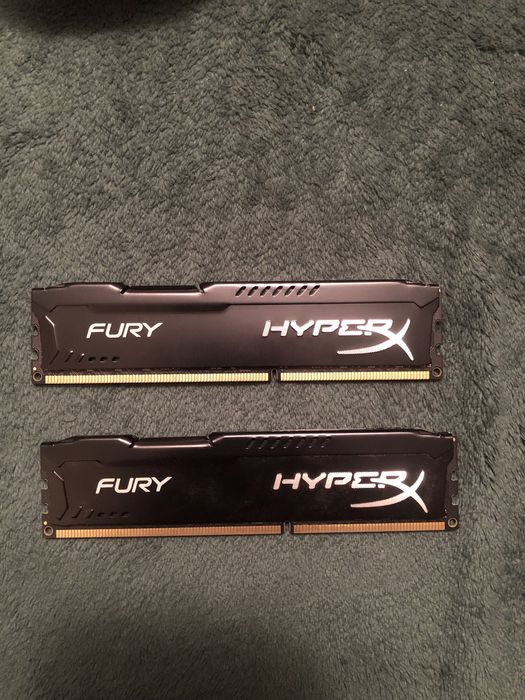 HyperX Fury DDR4 3200 16gb (2x8): 888 грн. - Комплектуючі та аксесуари Львів на Olx