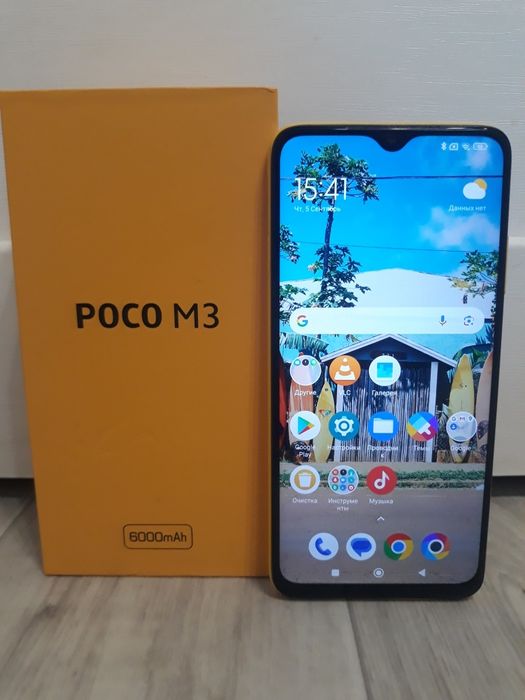 Xiaomi Poco M3 NFC 6000Mah смартфон телефон: 1 999 грн. - Мобільні ...