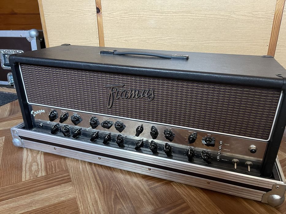 Framus Dragon 100W – lampowy head w świetnym stanie + case Tworóg • OLX.pl