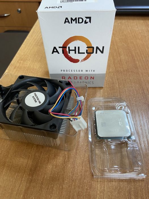 Процесор AMD Athlon 200GE 3.2GHz (4MB, Raven Ridge, 35W, AM4) Box: 1 ...