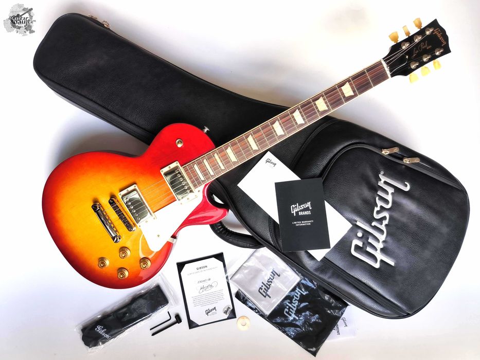 Gibson Demo Shop Les Paul Studio w/Binding '2023 Cherry Burst w/case ...