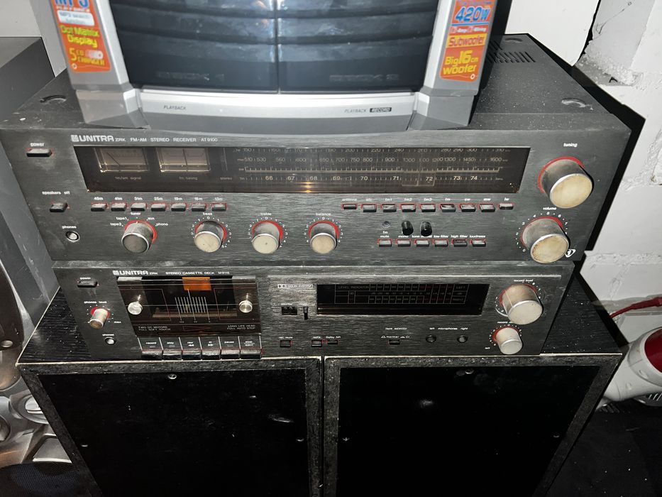 Unitra Fm-Am stereo reciver at9100 Bydgoszcz • OLX.pl