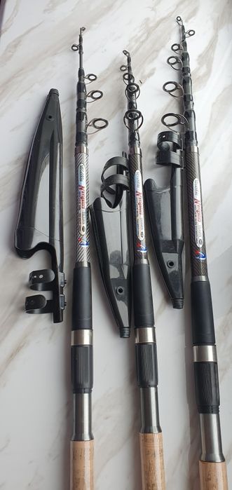 Распродажа.Спиннинг телескопический MegaStrike Navigators carbon 3 м ...