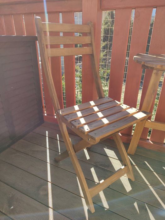 Ikea ASKHOLMEN stół na ścianę i 2 krzesła Kowale • OLX.pl