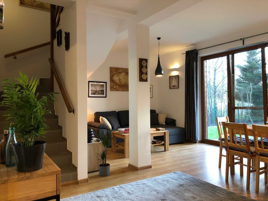 Dom letniskowy "Zatoka Mazury" nad Jeziorem Święcajty. Kal k.Węgorzewa ...