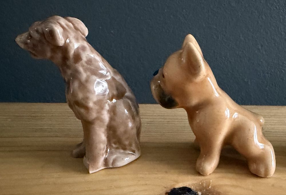 Kuka figurka ceramiczna buldog francuski Mikołów Centrum • OLX.pl