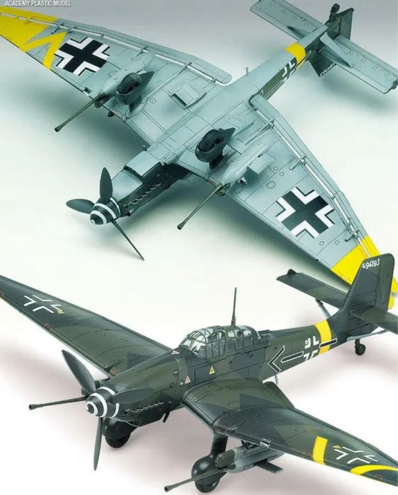 Samolot Ju-87 G-2 Stuka model 1:72 Academy 12404 Gryfów Śląski • OLX.pl