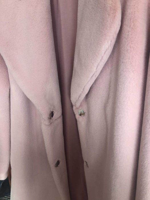 Bizuu futro Jazona płaszcz futerko kożuszek kożuch rozm. S różowy nowy ...