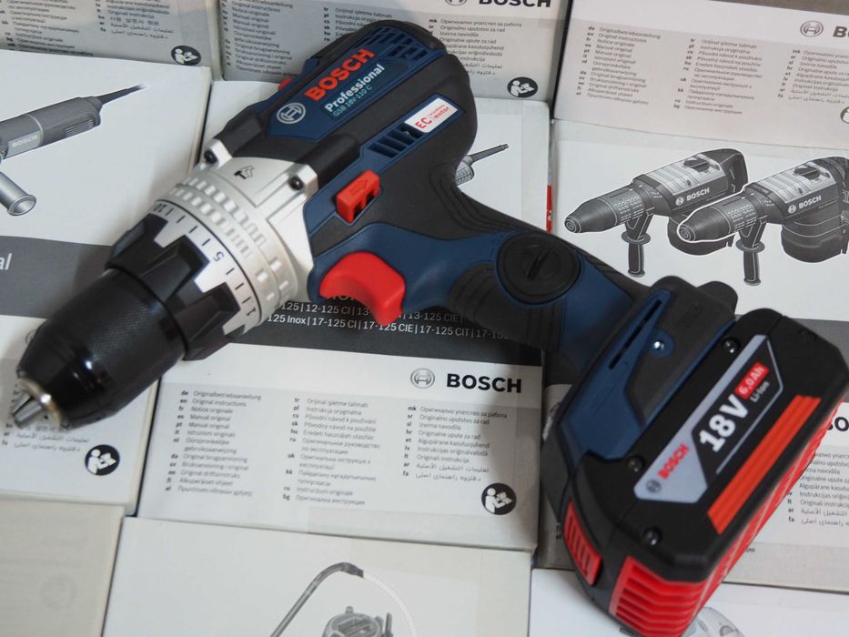 BOSCH GSB 18V-110 wkretarka udarowa bateria 6ah wurth bti berner Borowina • OLX.pl